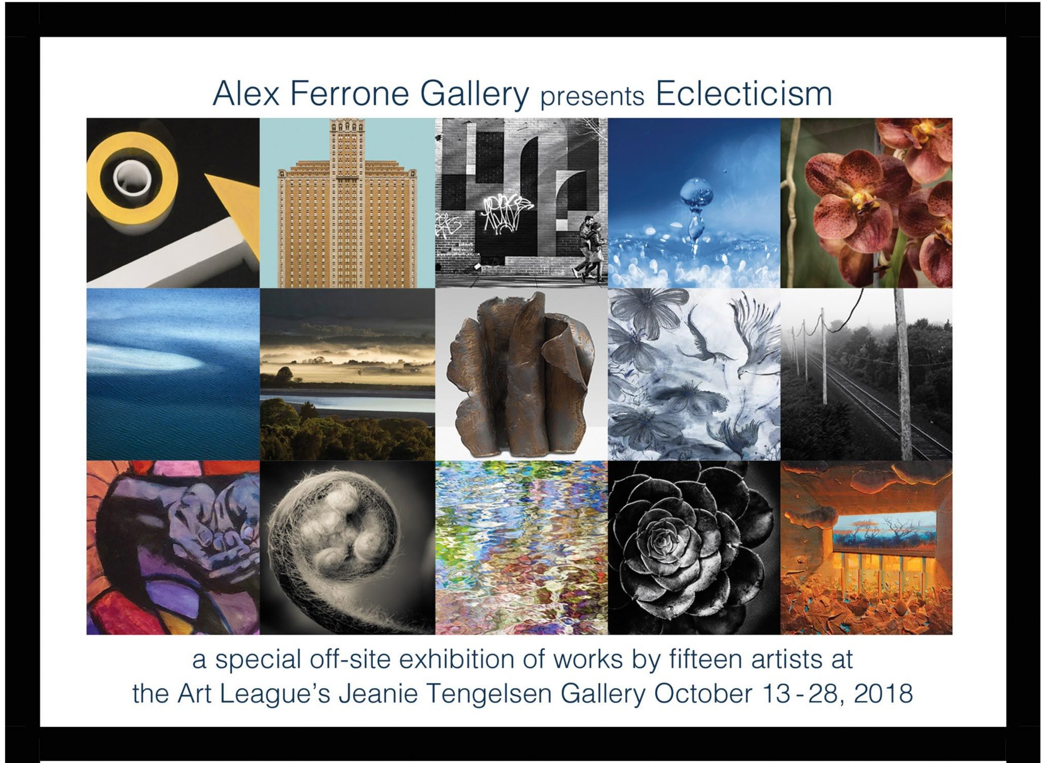 "Eclecticism" Presented by the Alex Ferrone Gallery - Art League LI