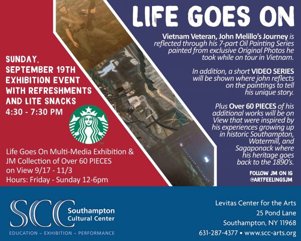 John Melillo to Exhibit "Life Goes On" at the Southhampton Cultural ...