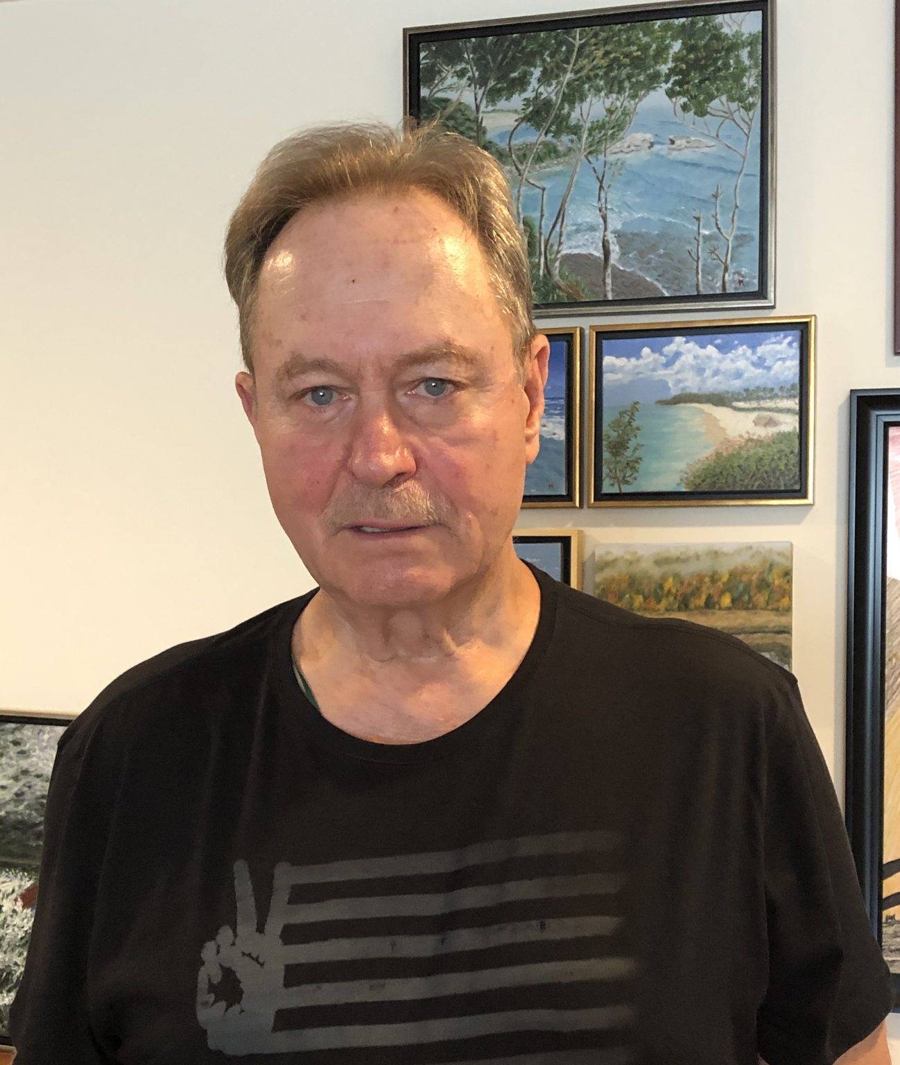 See John Melillo on News 12 LI and Newsday - Art League LI