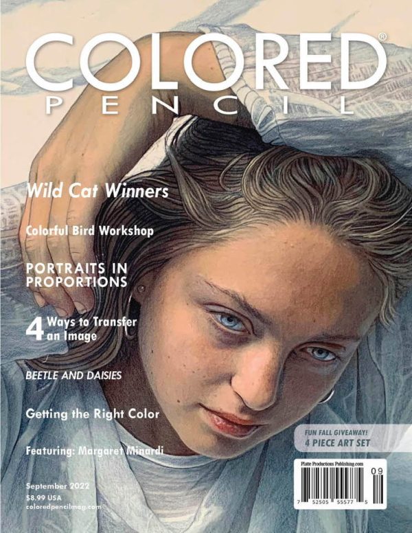 Margaret Minardi's Colored Pencil Art on the Cover of Colored Pencil ...