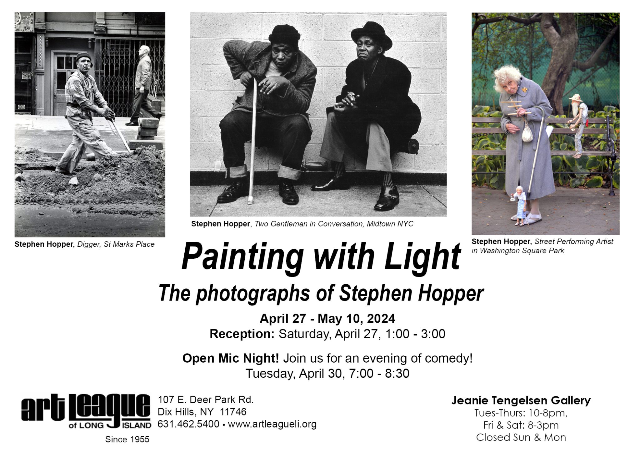 Stephen Hopper "Painting with Light" - Art League LI