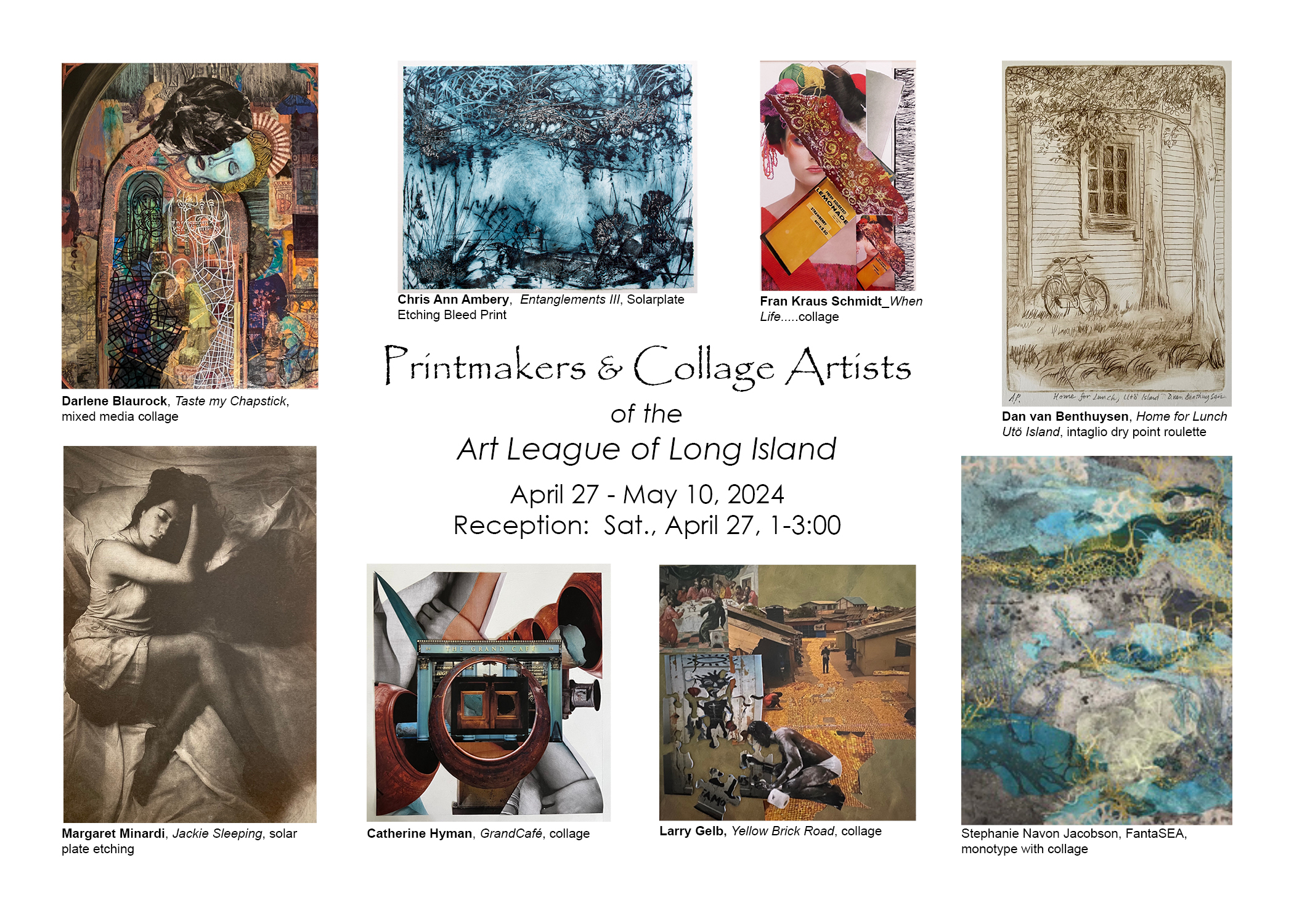 Printmakers & Collage Artists of ALLI - Art League LI