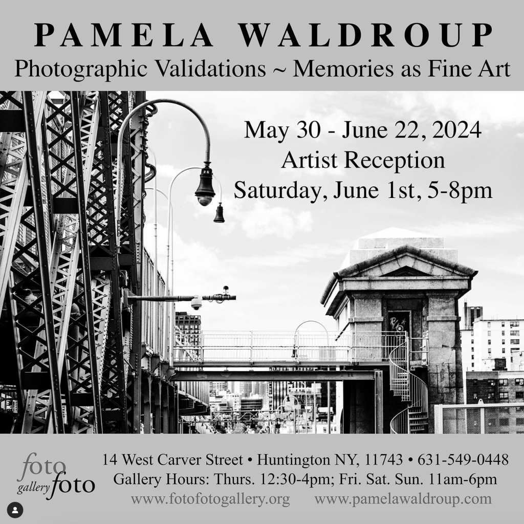 Pam Waldroup - Photographic Validations - Art League LI